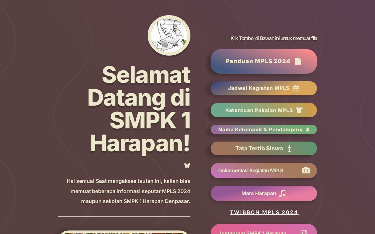 PANDUAN MPLS SMPK 1 HARAPAN 2024